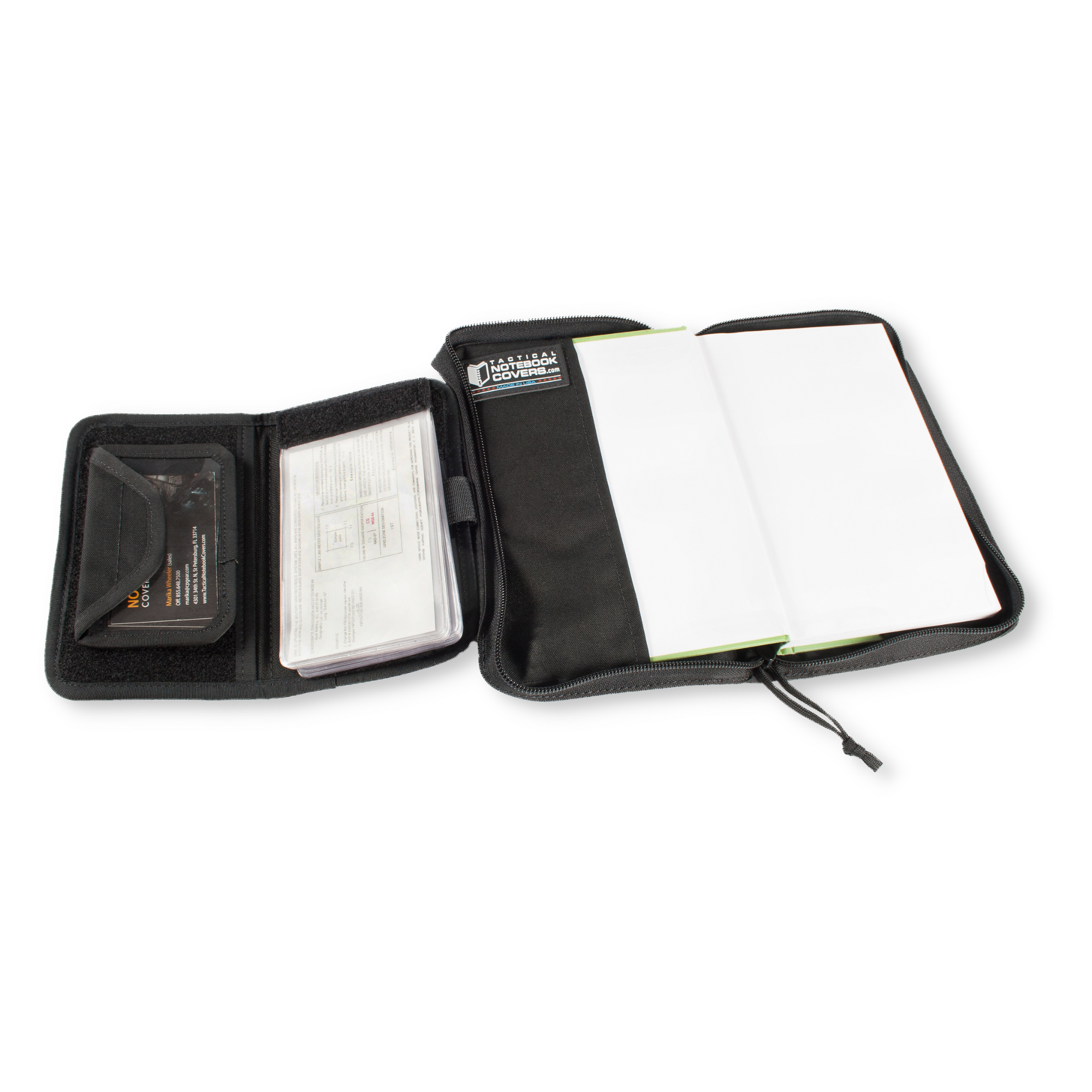 TAM Army Green Book Cover System with 3x5 Checklist – Tactical Notebook ...