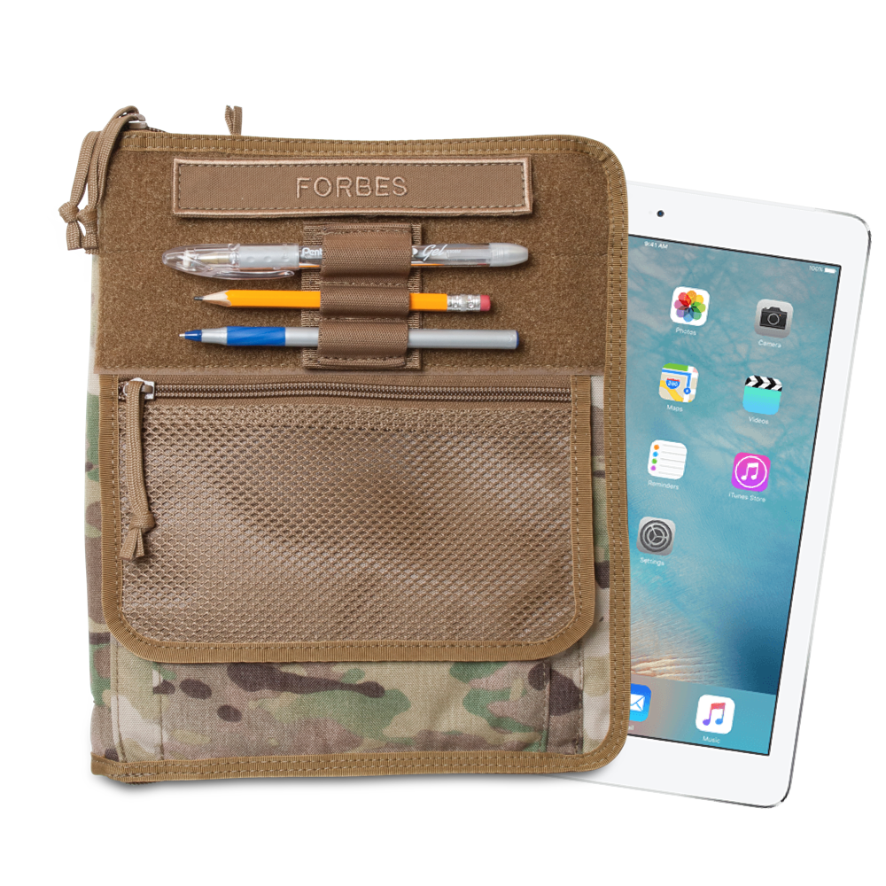 Military iPad/Tablet Cover System w/ Corner Holders – Tactical Notebook ...