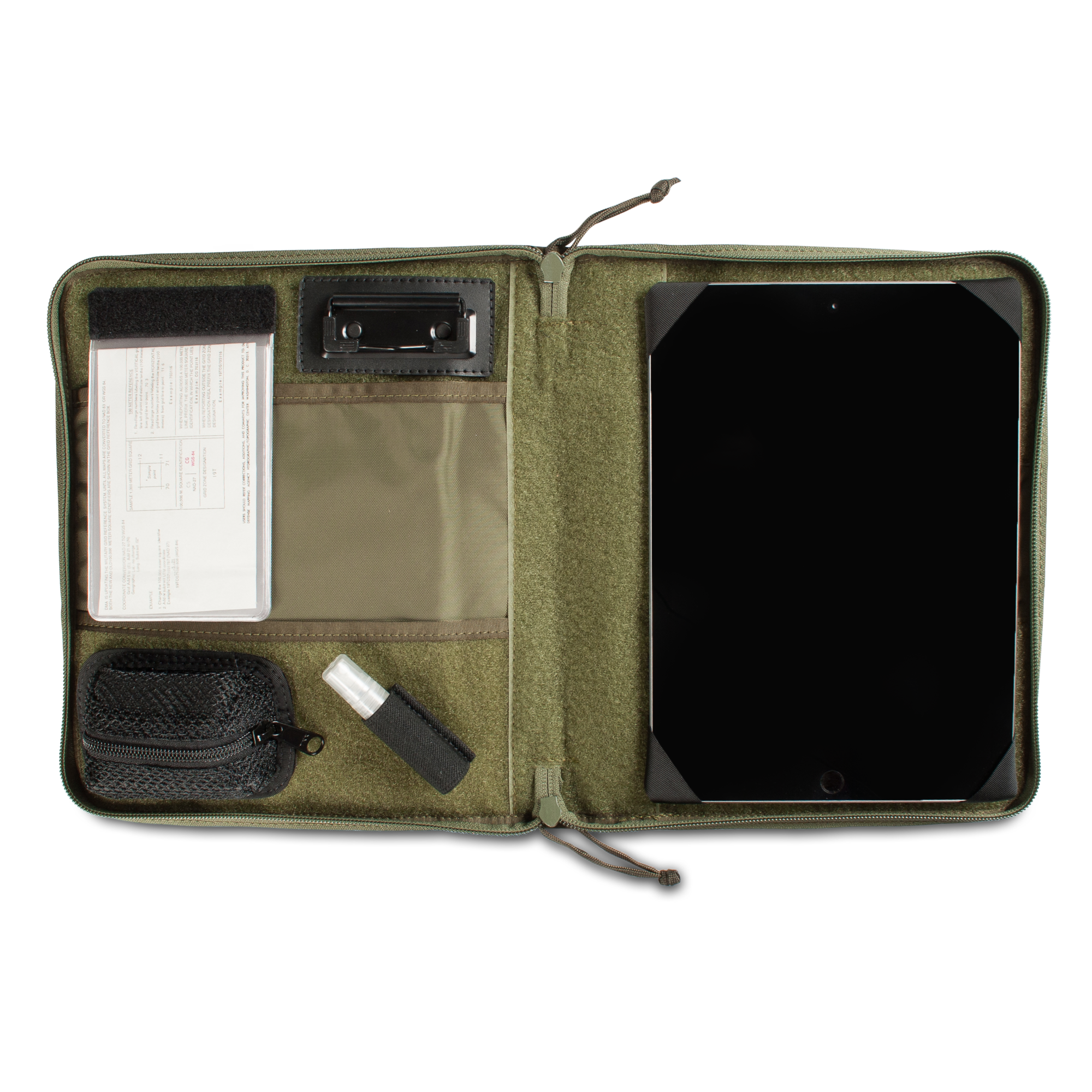 Military iPad/Tablet Cover System w/ Corner Holders – Tactical Notebook ...