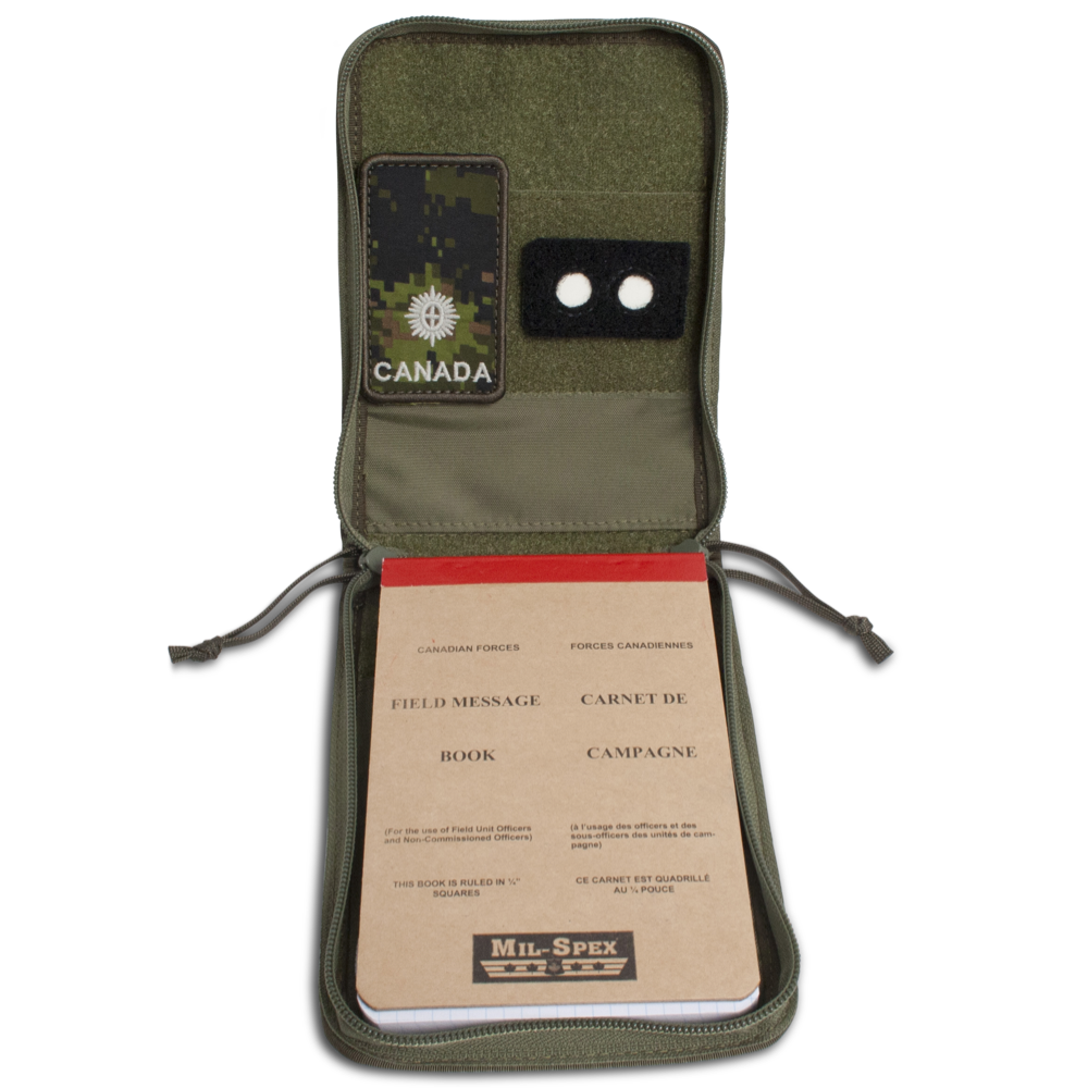 Canadian Field Message Pad Cover System – Tactical Notebook Covers