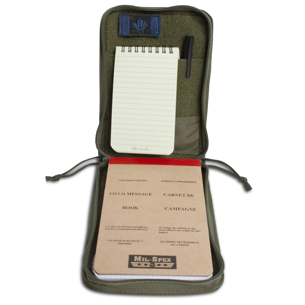 Canadian Field Message Pad Cover System – Tactical Notebook Covers
