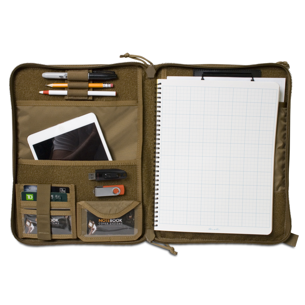 Tactical Admin Notebook Cover System WITH Map Case – Tactical Notebook ...