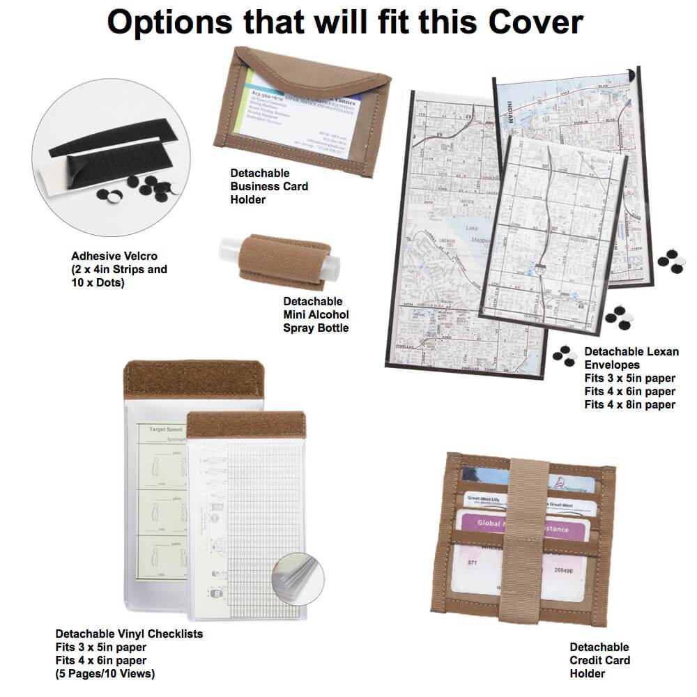 Field Data Book Cover System – Tactical Notebook Covers